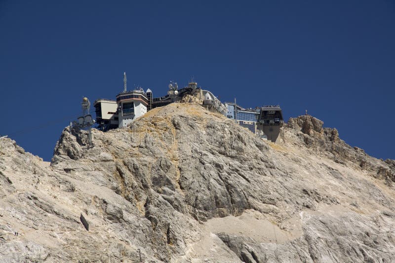 Summit Station and Hotels of Mount Pilatus Stock Image - Image of ...