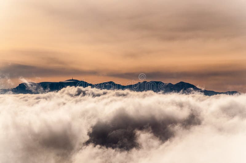 Summit view stock image. Image of natural, peak, ridge - 51838759