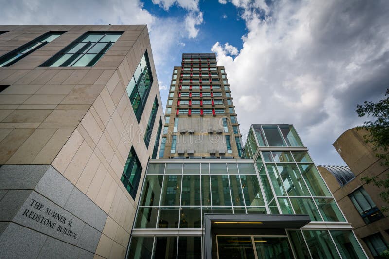 The Sumner M. Redstone Building, at Boston University, in Boston ...