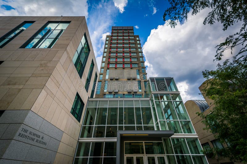 The Sumner M. Redstone Building, at Boston University, in Boston ...