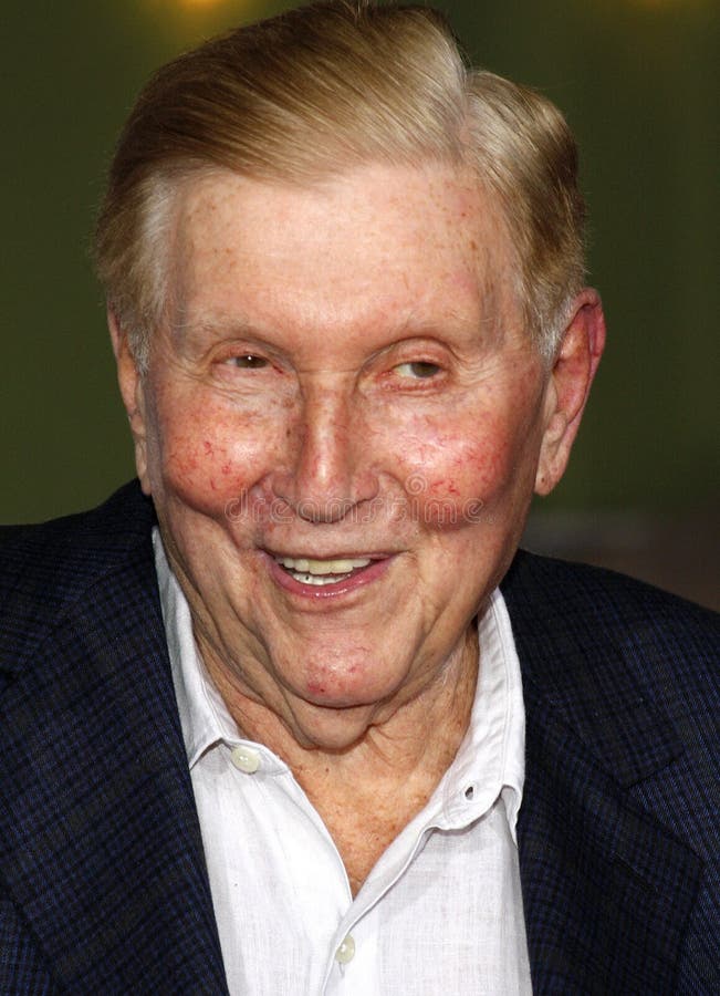 Sumner Redstone imagen de archivo editorial. Imagen de california ...