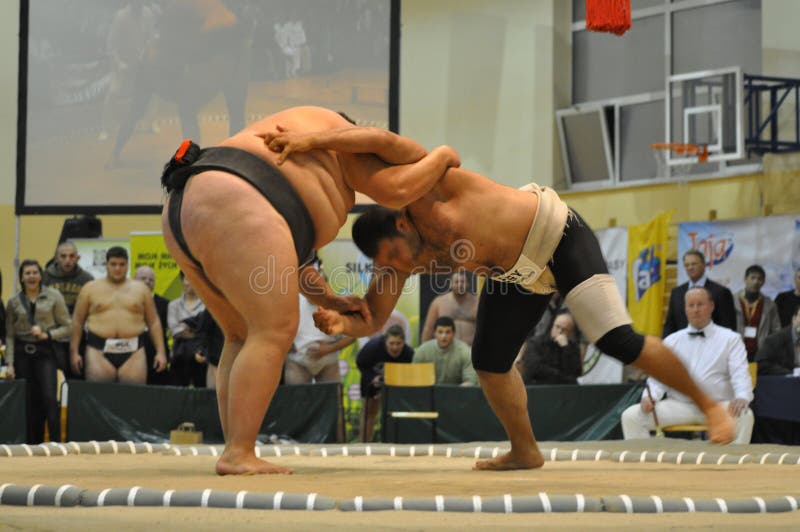 Sumo Championships editorial stock image. Image of heavy - 16549829