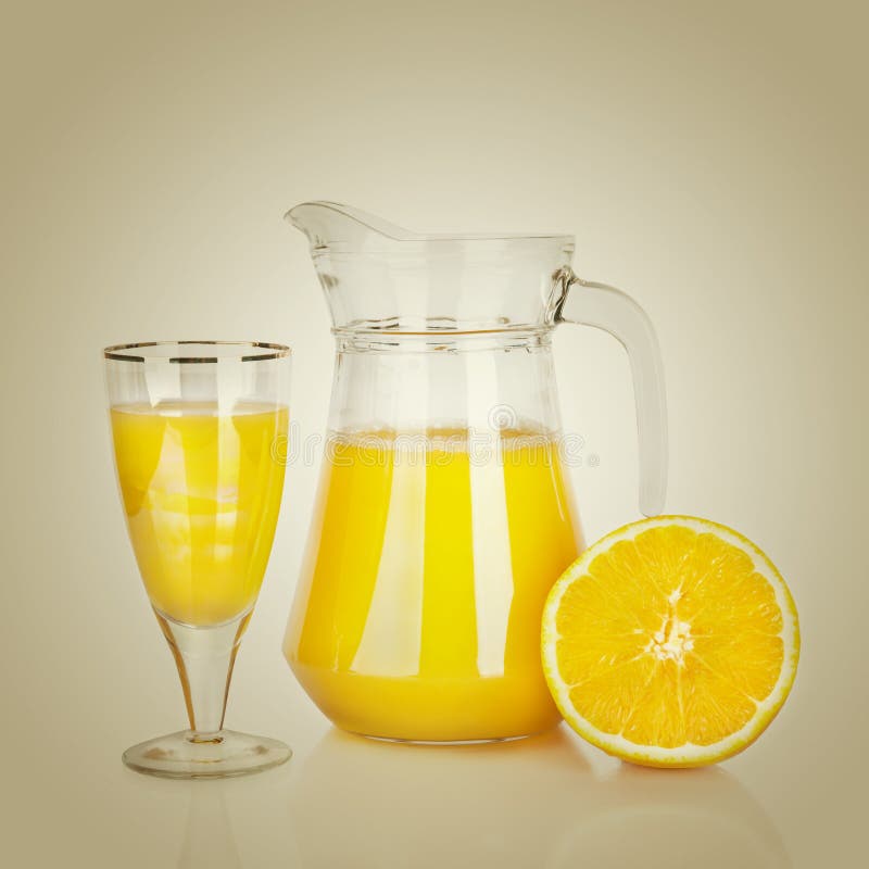 Sumo de laranja foto de stock. Imagem de alaranjado, alimento - 50258678
