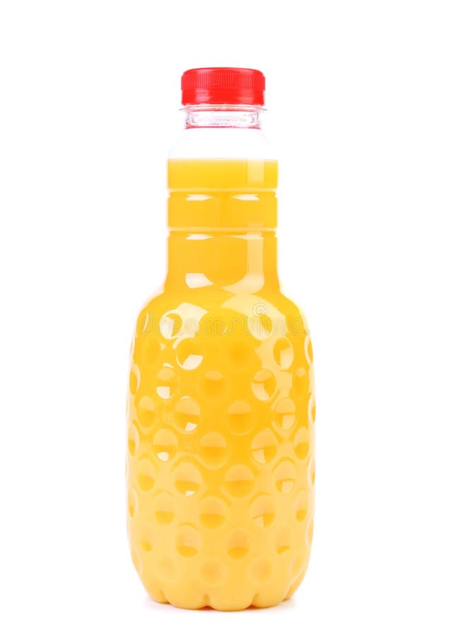 Sumo De Laranja Na Garrafa. Foto de Stock - Imagem de alaranjado ...