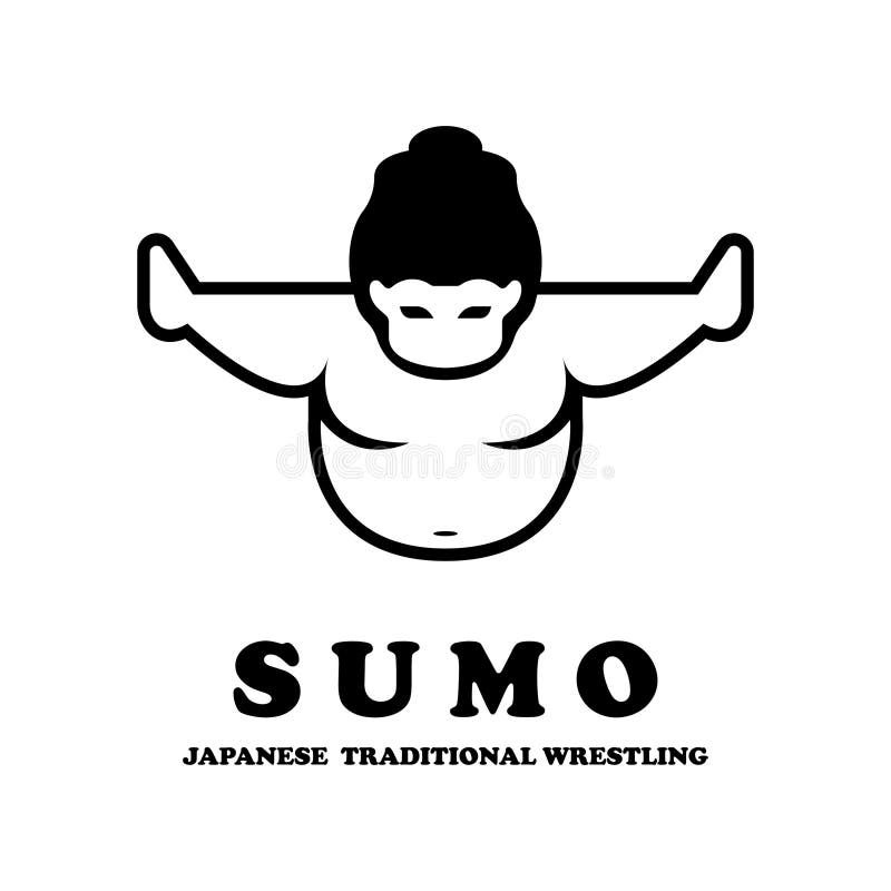Sumo Logo Vector stock illustration. Illustration of figure - 280666955