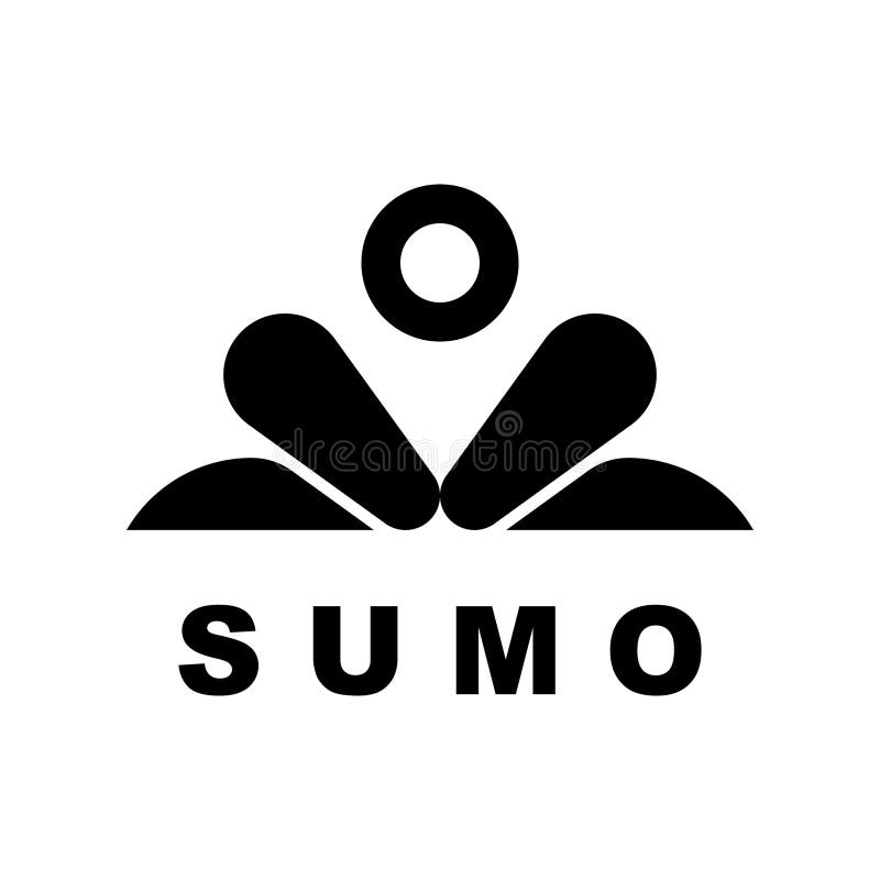 Sumo Logo Vector stock illustration. Illustration of cute - 280667009