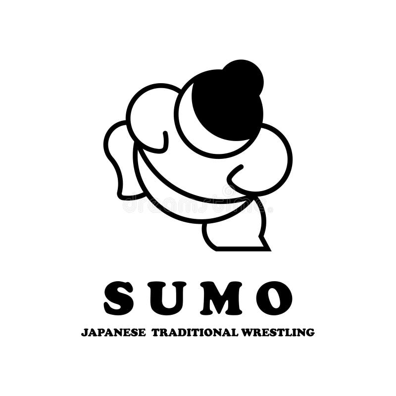 Sumo Logo Vector stock illustration. Illustration of strong - 280667036