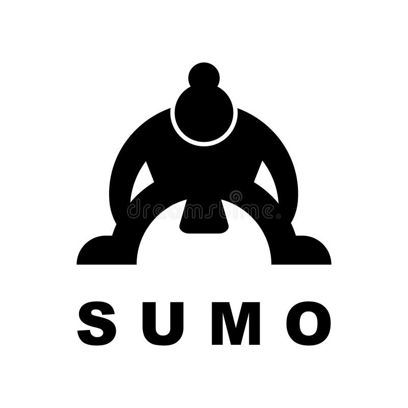 Sumo Logo Vector stock illustration. Illustration of deadlift - 280667074