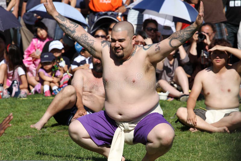 Sumo wrestler editorial image. Image of capture, championships - 20558515