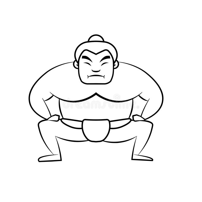 Big Sumo Wrestler Stock Illustrations – 420 Big Sumo Wrestler Stock ...