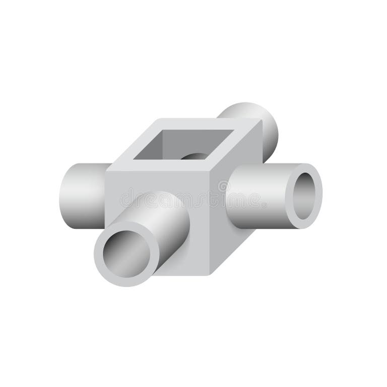 Sump pit icon stock vector. Illustration of pipeline - 184153053