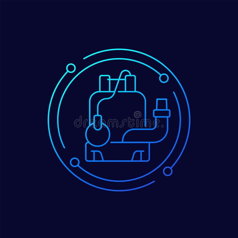 Sump Pump Icon, Linear Design Stock Vector - Illustration of pump, sump ... Sump Pump Icon, Linear Design Stock Vector - Illustration of pump, sump ...