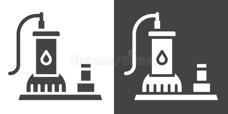 Sump Pump Icon Thin Line Illustration Set Stock Vector - Illustration ...