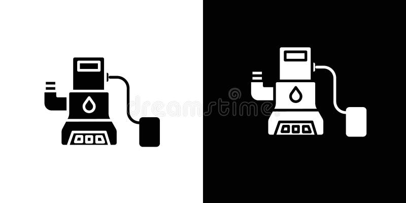 Sump Pump Icon Isolated Flat Vector in Outline Stock Vector ...