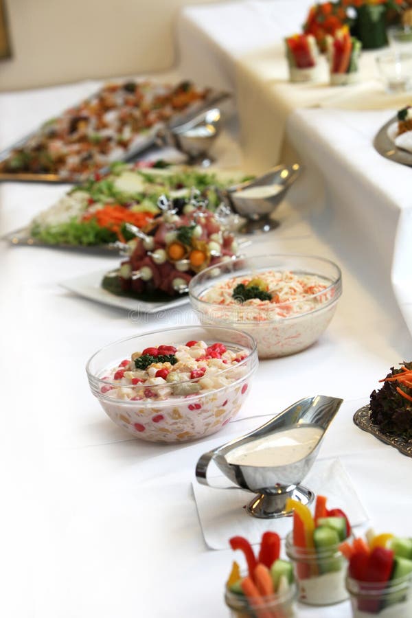 Sumptuous Buffet of Tapas and Vegetables Stock Photo - Image of menu ...