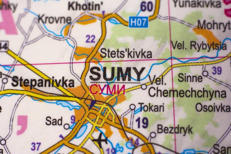 Sumy a City in War-torn Ukraine Stock Photo - Image of border, sumy ...