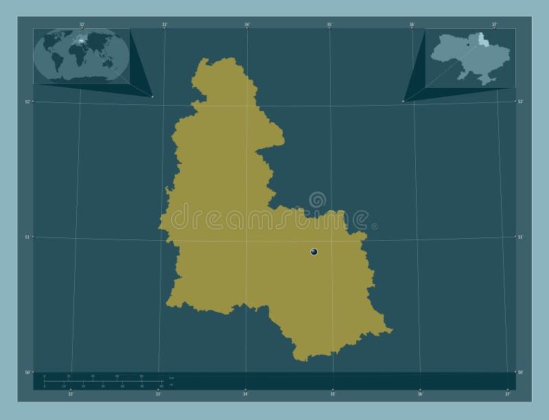 Sumy, Ukraine. Solid. Capital Stock Illustration - Illustration of ...