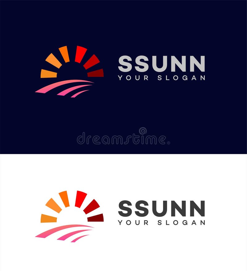 Sun Logo Design Template stock vector. Illustration of emblem - 307200095