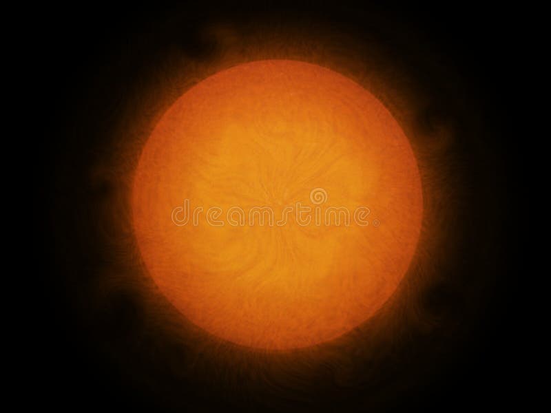 Sunburst stock illustration. Illustration of fireball, fire - 249599