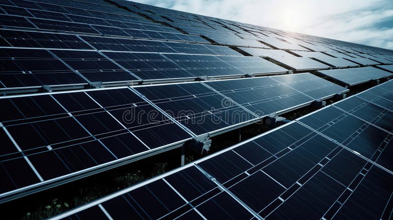 Sun Above the Solar Farm Technology Harnesses the Power of the Sun ...