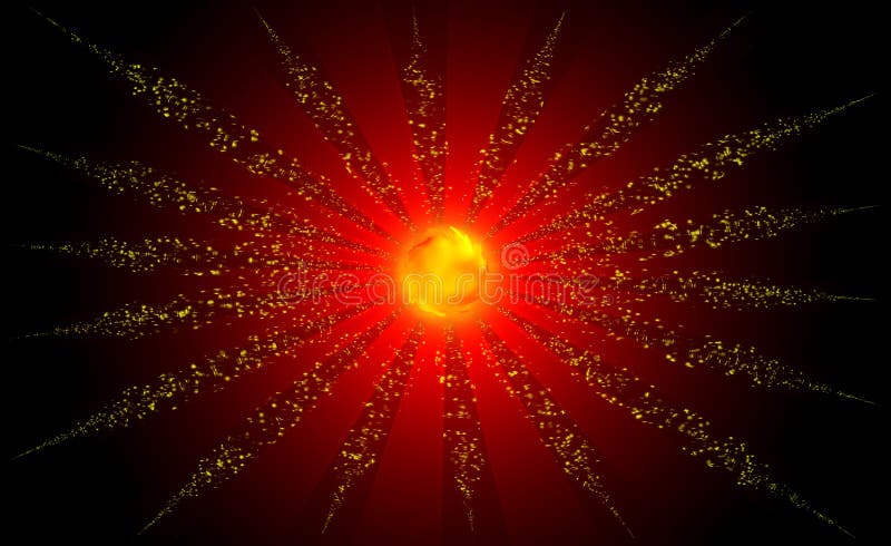 Sun abstract background stock illustration. Illustration of star - 10983637
