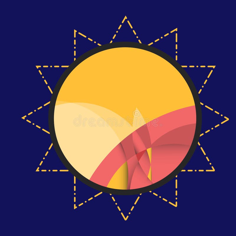 Sun. Abstract Summer Banner. Vector Eps 10. Stock Illustration ...