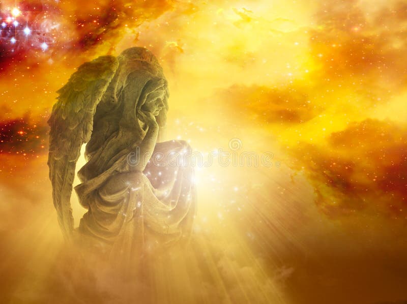 Angel stock photo. Image of angelic, purity, light, angel - 13520090