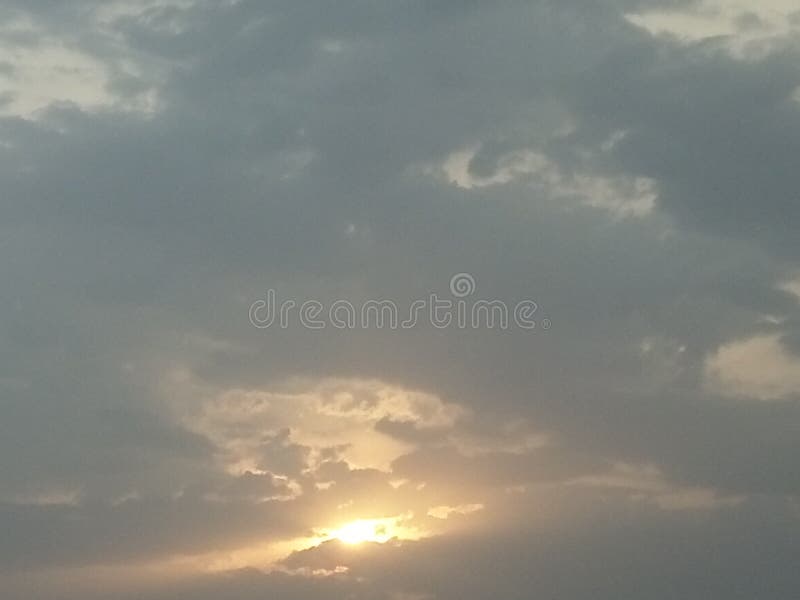 A sun arise stock image. Image of morning, dusk, cloud - 218973395