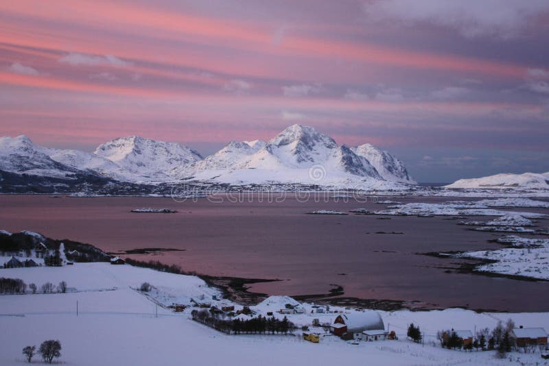 The Sun is Back in Mortsund Stock Photo - Image of cabin, light: 12429830