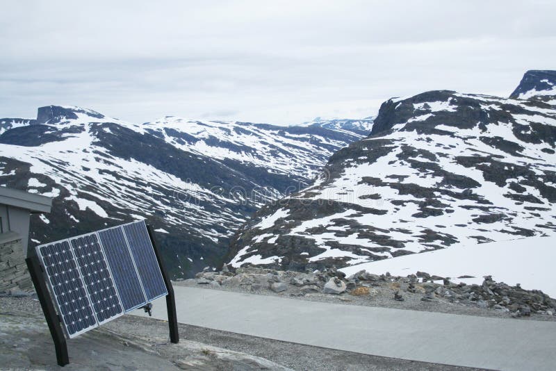 Sun Battery In The Mountains Picture. Image: 5655964