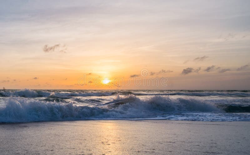 Sun and beach stock photo. Image of blue, outdoor, seascape - 135141406
