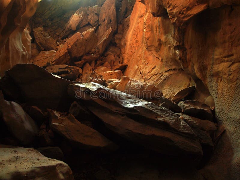 Sun beam in cave stock photo. Image of geologic, beam - 142756618