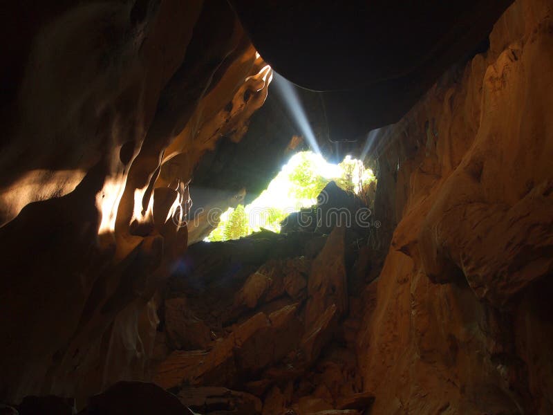 Sun beam in cave stock image. Image of nature, dark - 142756675
