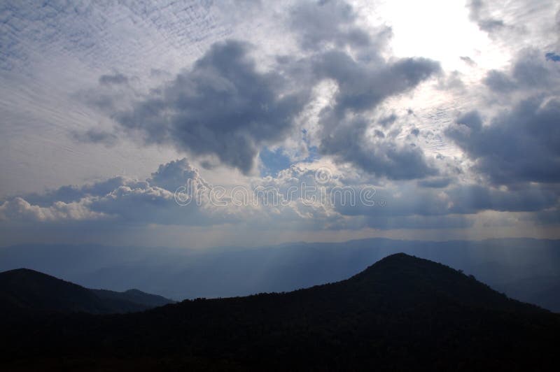 Sun Beam stock image. Image of evening, beautiful, horizon - 36620031