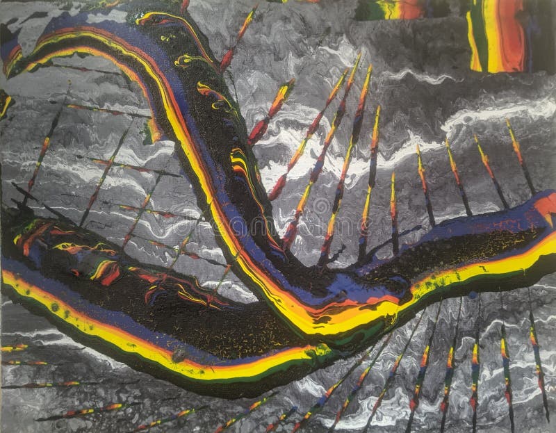 Sun Beam Flow stock illustration. Illustration of pour - 241682145