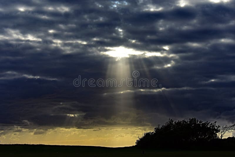 Heaven Background Sun Beaming Down Stock Photos - Free & Royalty-Free ...