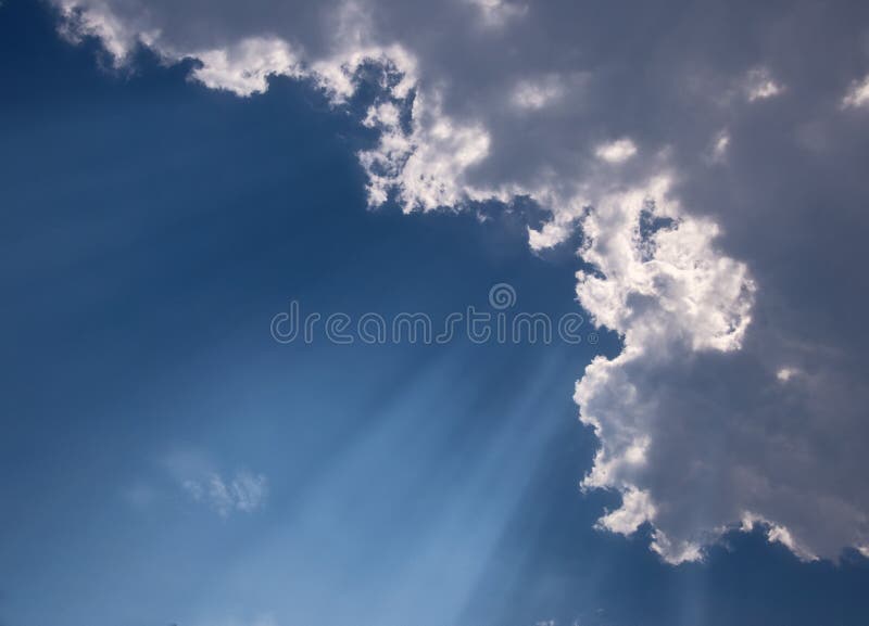 Sun Beams stock photo. Image of sunbeam, heavenly, inspiration - 21713164