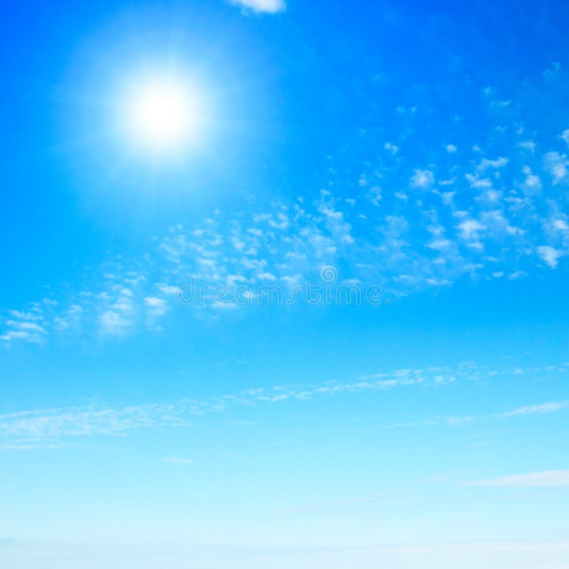 Sun on beautiful sky stock photo. Image of environment - 85072432