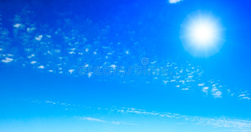 Sun on beautiful sky stock photo. Image of clear, heaven - 87545076