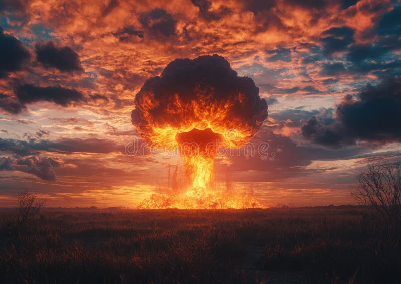 Sun Beautifully Setting Behind Fluffy Cloud Sky Stock Photos - Free ...