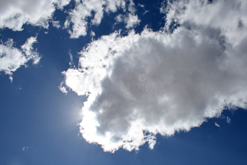TRANSLUCENT EDGED CLOUDS stock photo. Image of colour - 104480366
