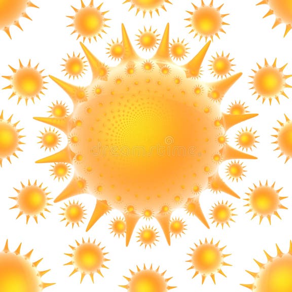 Sun blazing vortex stock illustration. Illustration of falling - 1963060