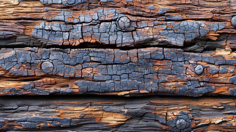 Sun Bleached and Burned Wood Grain, Abstract Hardwood Planks Texture ...