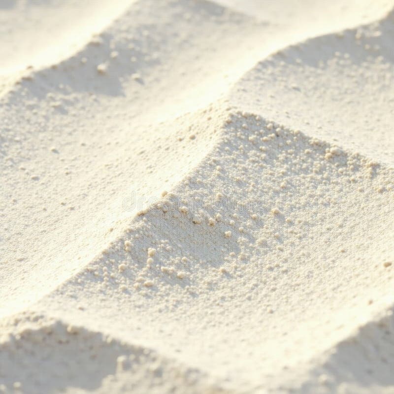 Sun Bleached White Sand, Fine Texture, Bright Light, Grain, Clean, Sun ...