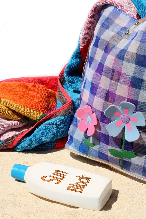 Sun block stock photo. Image of safe, beaches, protective - 745204