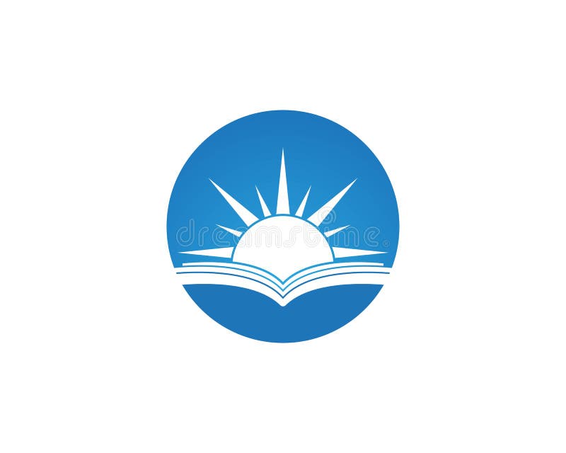 Sun Book Icon and Symbol Vector Stock Vector - Illustration of people ...