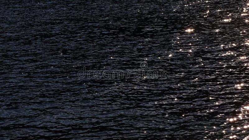 The Sun Bouncing Off the Ocean Creating an Amazing Reflection Stock ...