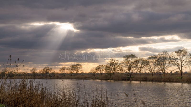 The Sun Breaking through the Dark Clouds is an Incredibly Beautiful ...