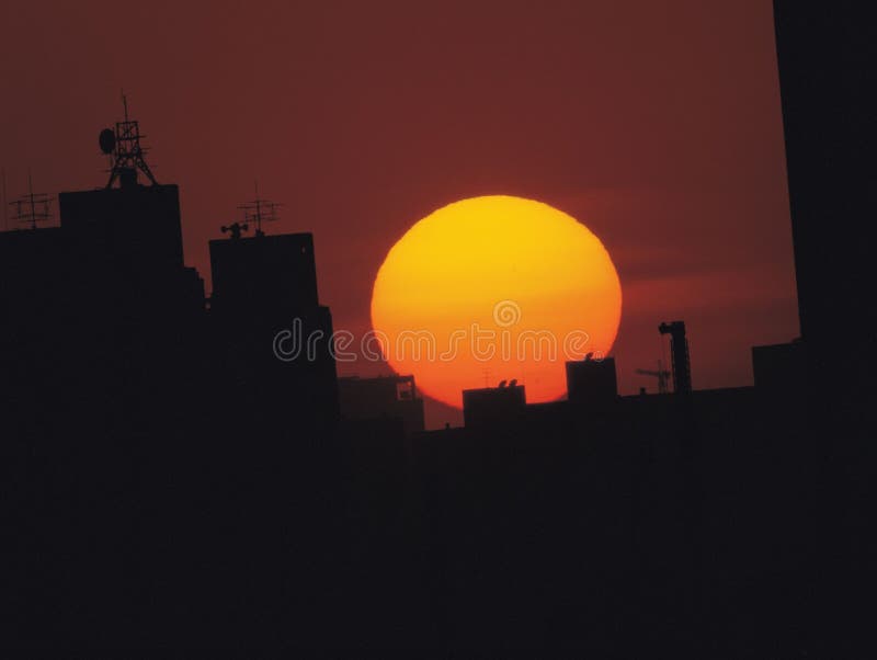 Sun With Building Picture. Image: 943706