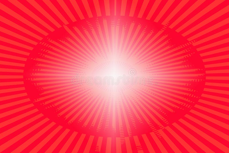 Sun Burst Background Empty Room for Product Display Stock Illustration ...